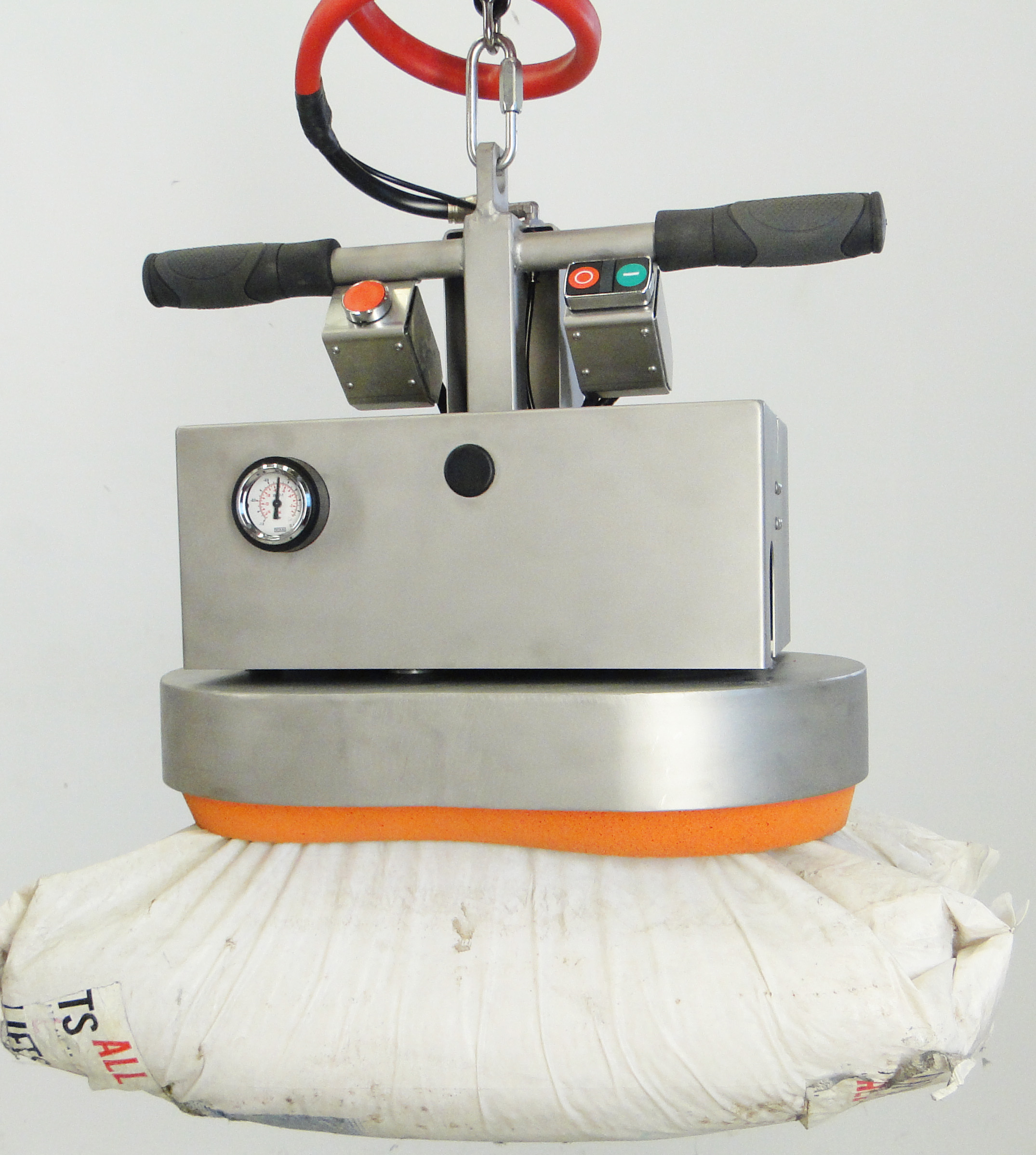 Vacuum sack gripper for up to 50 kg | Lift flat air-tight sacks | Lifts ...